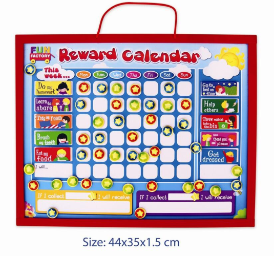 Magnetic Reward Calendar | Wooden Toys | Perth Toy Shop | Bramblerose ...