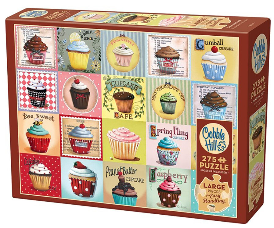 Cupcake Cafe 275 pc XL Puzzle | Cobble Hill | Jigsaw | Perth Toy Shop ...